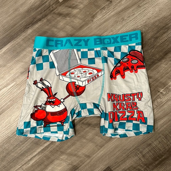 Crazy Boxer | Underwear & Socks | Spongebob Squarepants Krusty Krab ...